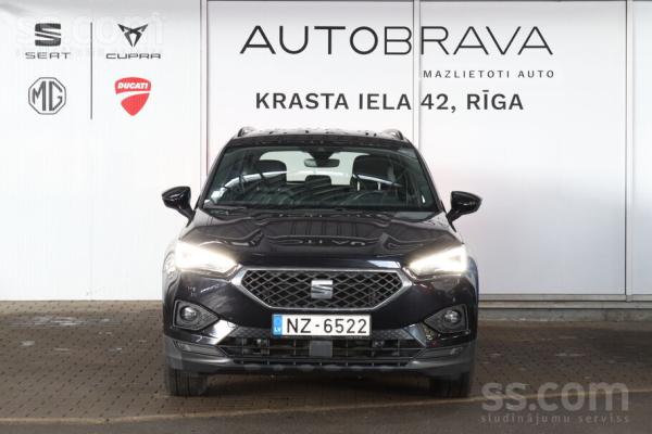 Melns SEAT Tarraco 2024 Rīga, ar dzinēja tilpumu 1.50 L un nobraukumu 33 tūkst. km par 26490 €, foto 2 vietnē AUTOMOTO.COM.LV