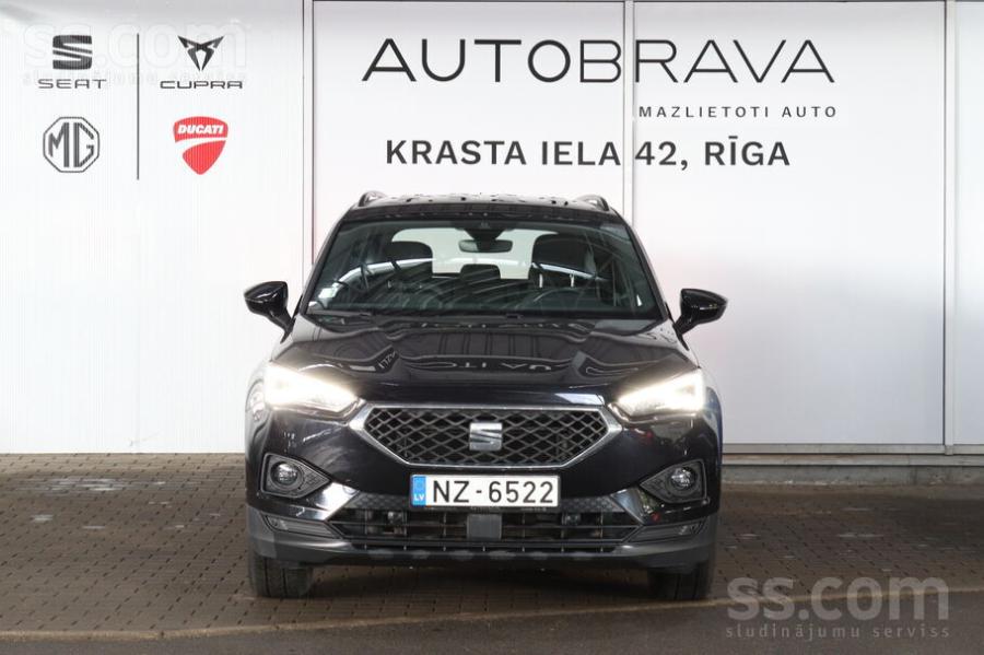 Черный Сеат Tarraco 2024 в Рига, объемом двигателя 1.50 л и пробегом 33 тыс. км за 26490 €, фото 3 на AUTOMOTO.COM.LV