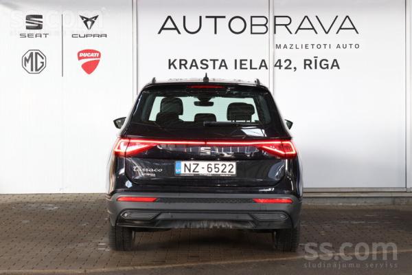 Melns SEAT Tarraco 2024 Rīga, ar dzinēja tilpumu 1.50 L un nobraukumu 33 tūkst. km par 26490 €, foto 7 vietnē AUTOMOTO.COM.LV