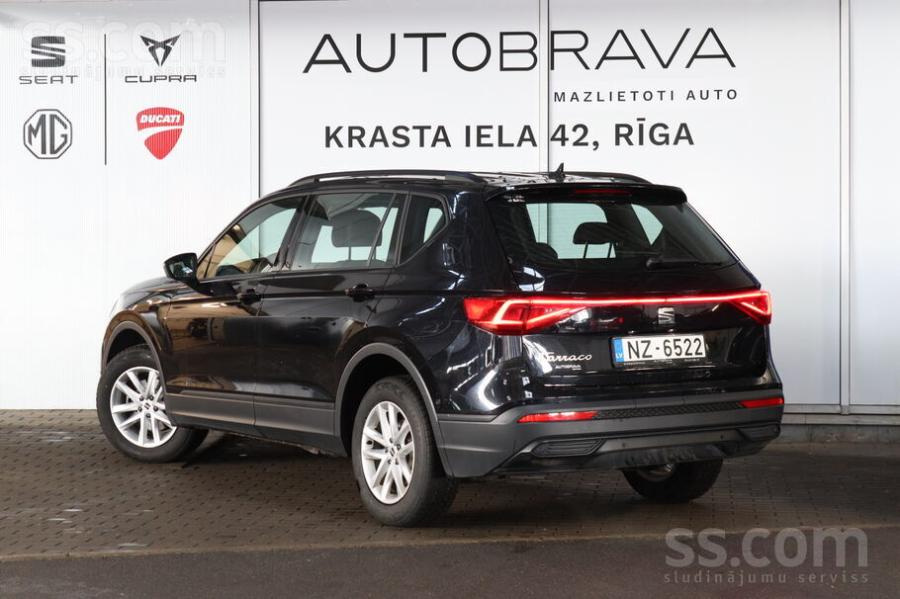 Черный Сеат Tarraco 2024 в Рига, объемом двигателя 1.50 л и пробегом 33 тыс. км за 26490 €, фото 9 на AUTOMOTO.COM.LV