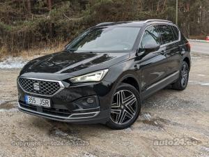 Black SEAT Tarraco 2019 in Tallinn, with an engine capacity of 2.00 L and mileage of 128 thousand km for 24900 €, photo  on AUTOMOTO.COM.LV