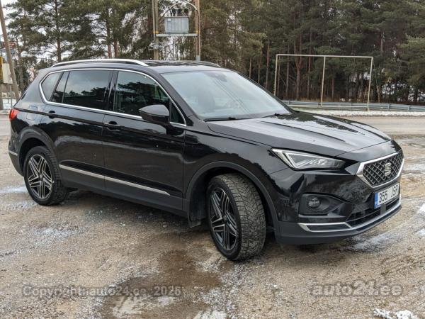 Black SEAT Tarraco 2019 in Tallinn, with an engine capacity of 2.00 L and mileage of 128 thousand km for 24900 €, photo 2 on AUTOMOTO.COM.LV