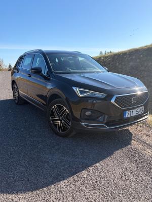 Melns SEAT Tarraco 2019 Tartu, ar dzinēja tilpumu 2.00 L un nobraukumu 161 tūkst. km par 22900 €, foto  vietnē AUTOMOTO.COM.LV