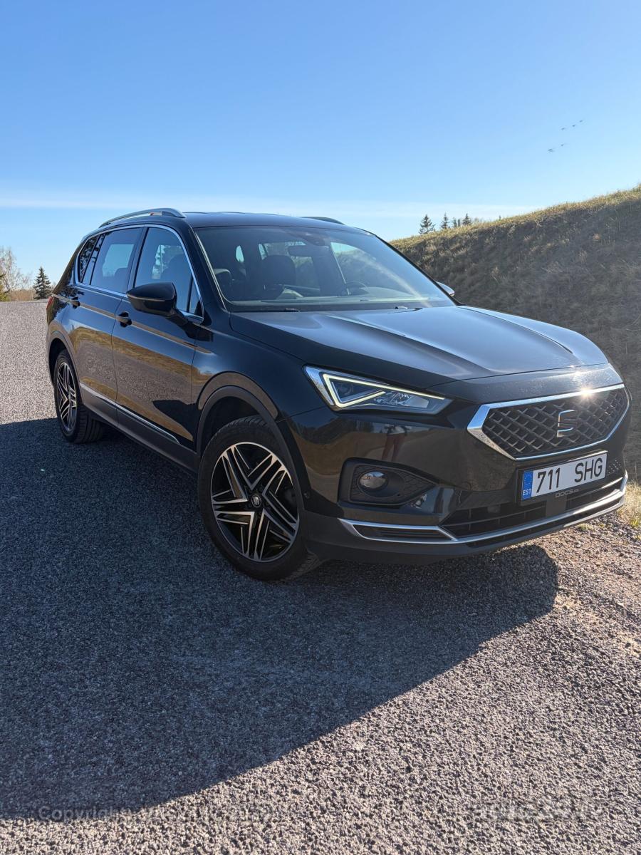 Melns SEAT Tarraco 2019 Tartu, ar dzinēja tilpumu 2.00 L un nobraukumu 161 tūkst. km par 22900 €, foto 1 vietnē AUTOMOTO.COM.LV
