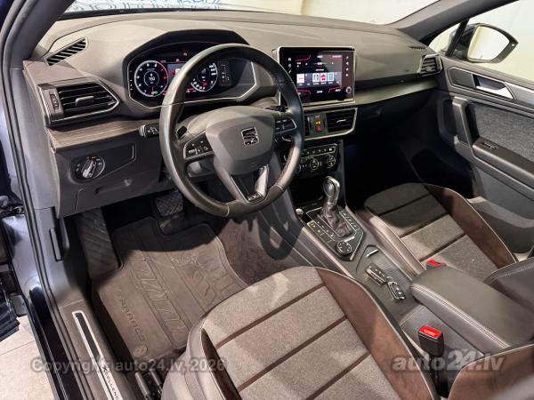 Black SEAT Tarraco 2019 in Tallinn, with an engine capacity of 2.00 L and mileage of 99 thousand km for 22900 €, photo 10 on AUTOMOTO.COM.LV