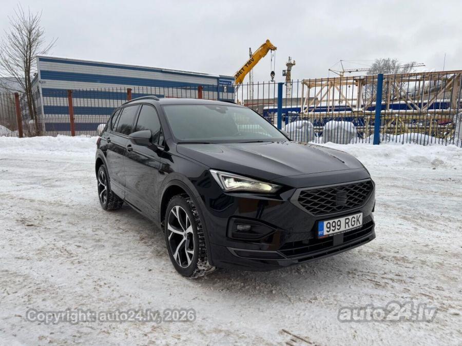 Melns SEAT Tarraco 2023 Tallina, ar dzinēja tilpumu 2.00 L un nobraukumu 43 tūkst. km par 36800 €, foto 1 vietnē AUTOMOTO.COM.LV