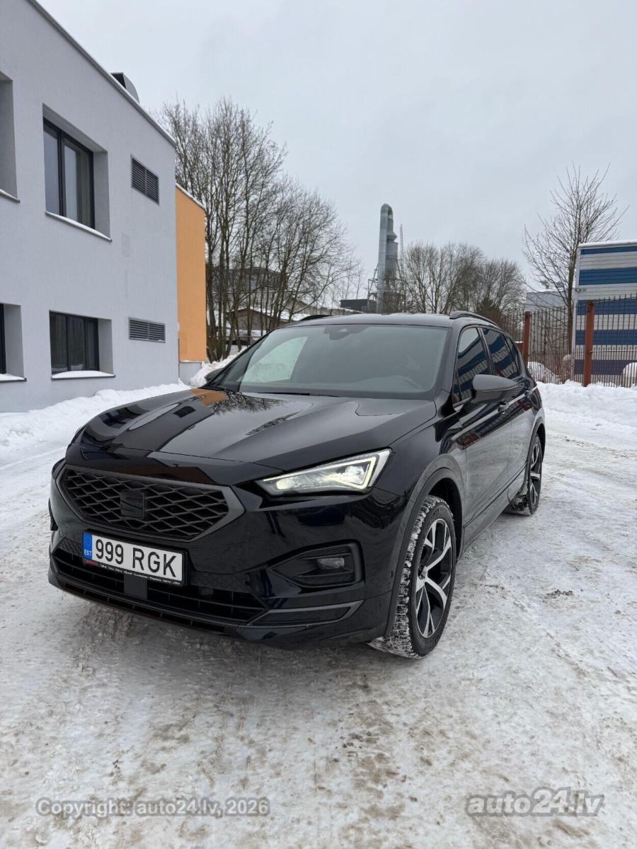 Melns SEAT Tarraco 2023 Tallina, ar dzinēja tilpumu 2.00 L un nobraukumu 43 tūkst. km par 36800 €, foto 2 vietnē AUTOMOTO.COM.LV