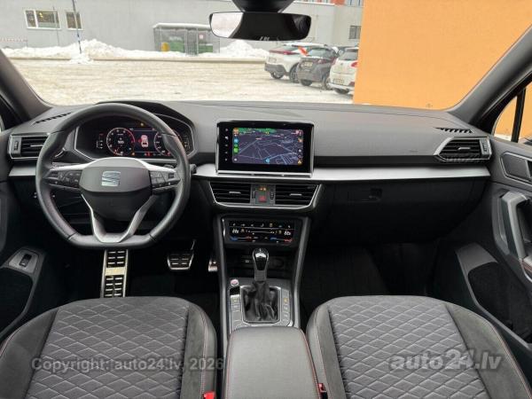 Black SEAT Tarraco 2023 in Tallinn, with an engine capacity of 2.00 L and mileage of 43 thousand km for 36800 €, photo 9 on AUTOMOTO.COM.LV