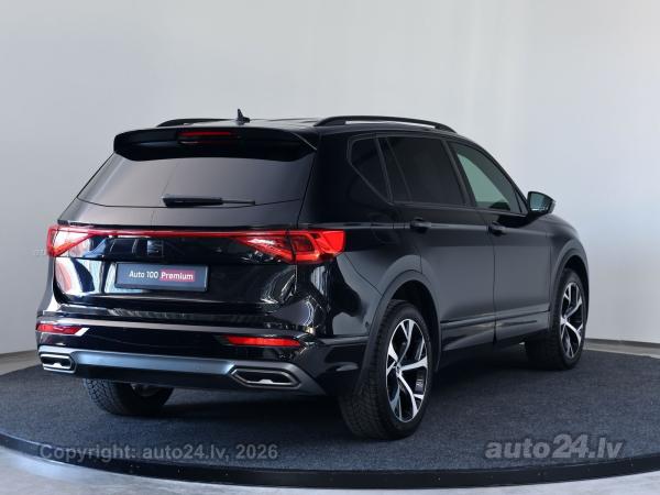 Black SEAT Tarraco 2023 in Tallinn, with an engine capacity of 1.98 L and mileage of 44 thousand km for 33900 €, photo 5 on AUTOMOTO.COM.LV