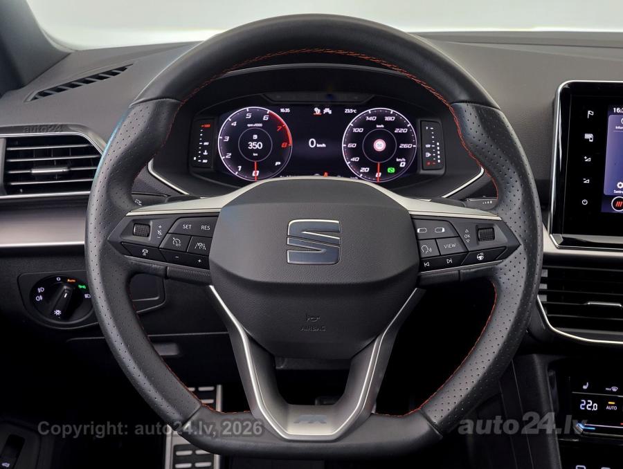 Melns SEAT Tarraco 2023 Tallina, ar dzinēja tilpumu 1.98 L un nobraukumu 44 tūkst. km par 33900 €, foto 14 vietnē AUTOMOTO.COM.LV