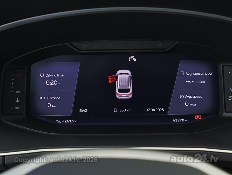 Melns SEAT Tarraco 2023 Tallina, ar dzinēja tilpumu 1.98 L un nobraukumu 44 tūkst. km par 33900 €, foto 21 vietnē AUTOMOTO.COM.LV
