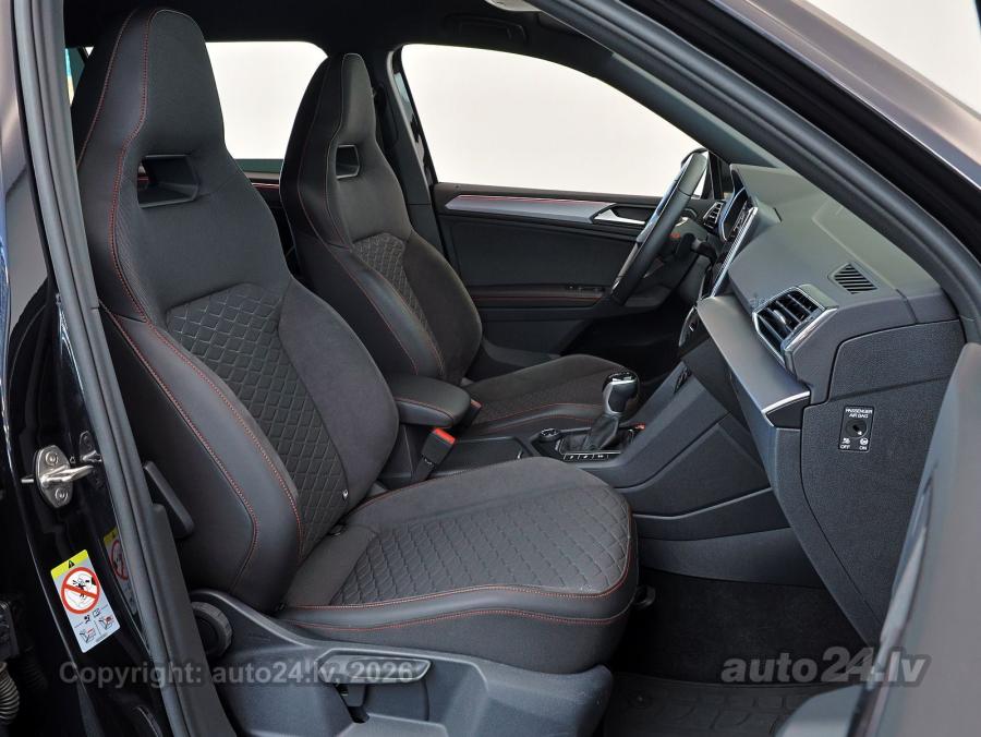 Melns SEAT Tarraco 2023 Tallina, ar dzinēja tilpumu 1.98 L un nobraukumu 44 tūkst. km par 33900 €, foto 24 vietnē AUTOMOTO.COM.LV