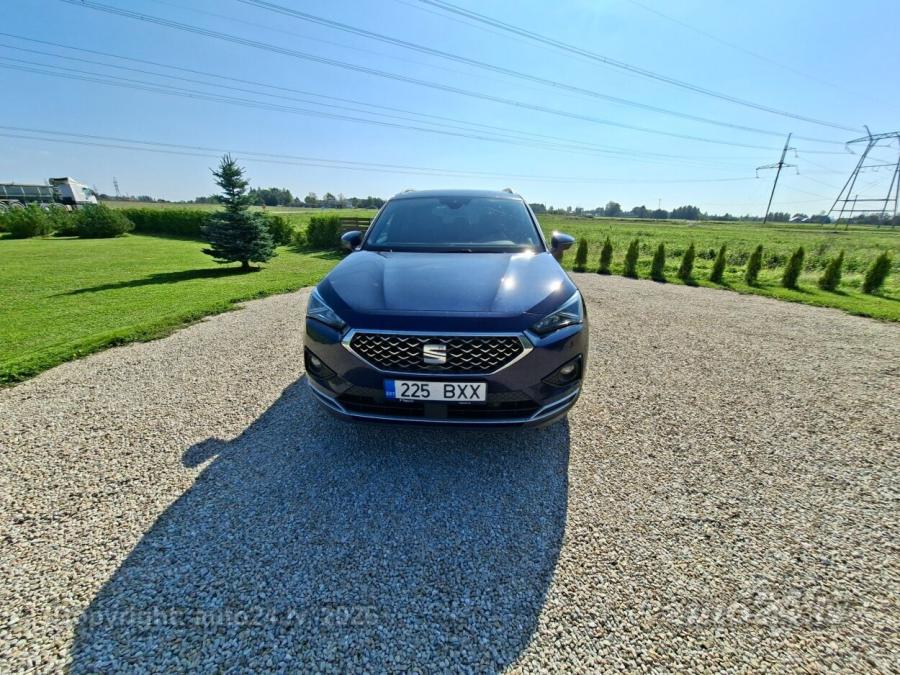 Blue SEAT Tarraco 2019 in Tallinn, with an engine capacity of 2.00 L and mileage of 135 thousand km for 23500 €, photo 1 on AUTOMOTO.COM.LV