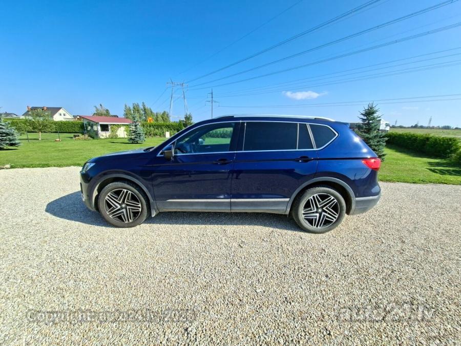 Blue SEAT Tarraco 2019 in Tallinn, with an engine capacity of 2.00 L and mileage of 135 thousand km for 23500 €, photo 2 on AUTOMOTO.COM.LV
