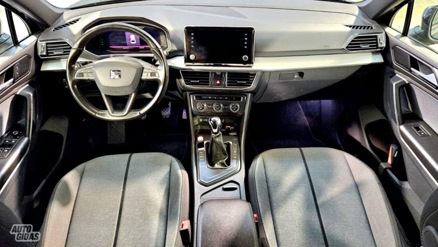 Blue SEAT Tarraco 2019 in Marijampole, with an engine capacity of 1.50 L and mileage of 317 thousand km for 12705 €, photo 15 on AUTOMOTO.COM.LV