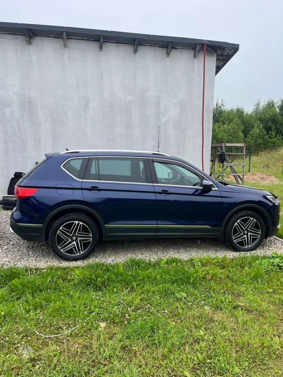 Blue SEAT Tarraco 2019 in Vilnius, with an engine capacity of 1.97 L and mileage of 178 thousand km for 16600 €, photo 3 on AUTOMOTO.COM.LV