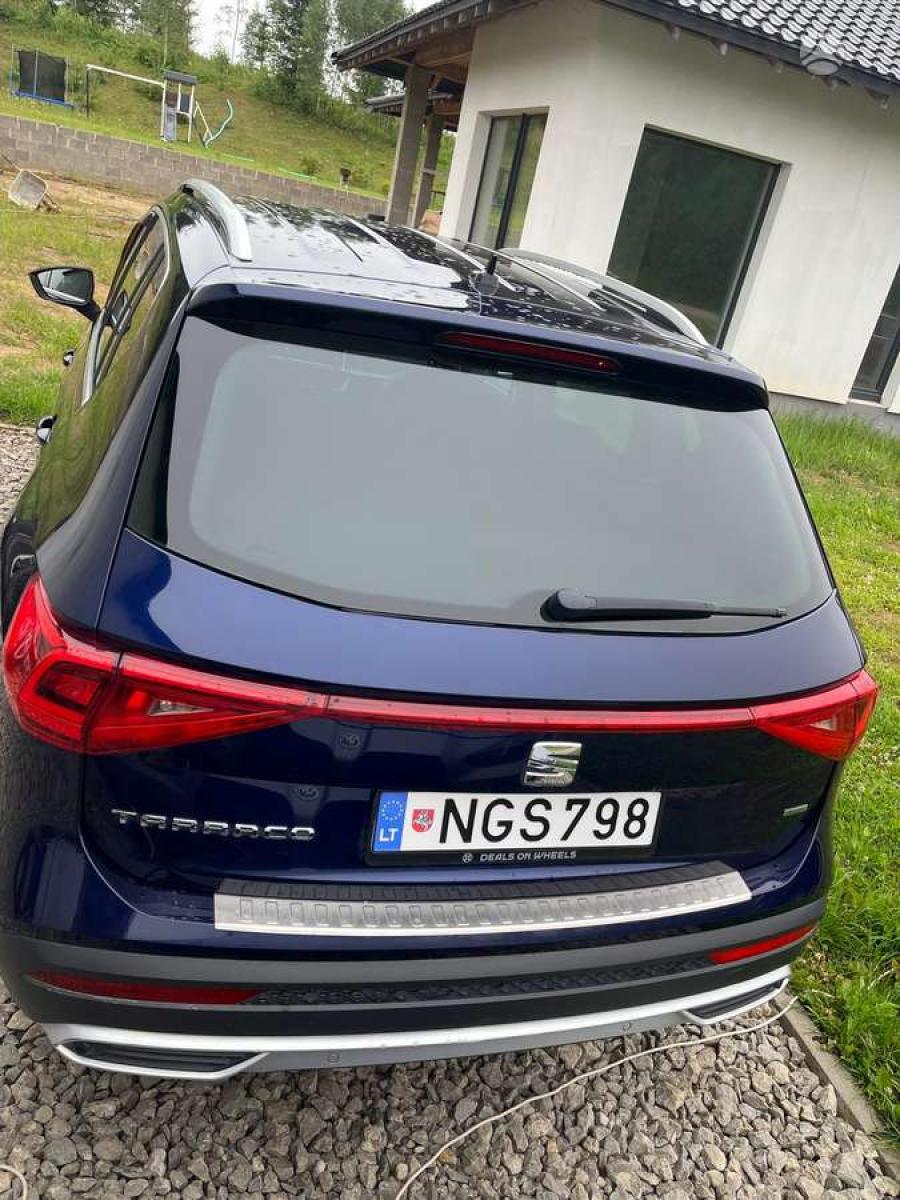 Blue SEAT Tarraco 2019 in Vilnius, with an engine capacity of 1.97 L and mileage of 178 thousand km for 16600 €, photo 7 on AUTOMOTO.COM.LV