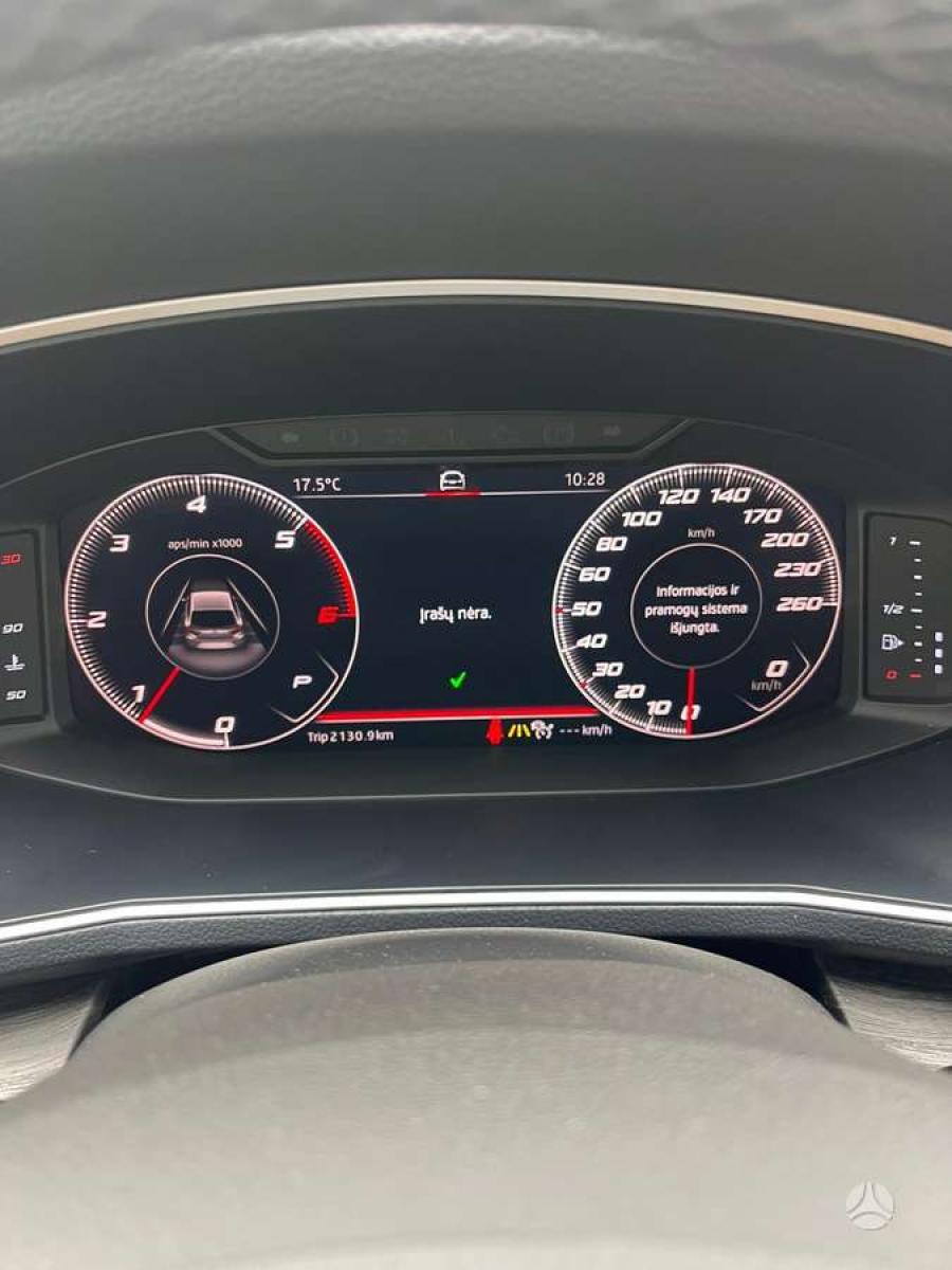 Blue SEAT Tarraco 2019 in Vilnius, with an engine capacity of 1.97 L and mileage of 178 thousand km for 16600 €, photo 16 on AUTOMOTO.COM.LV