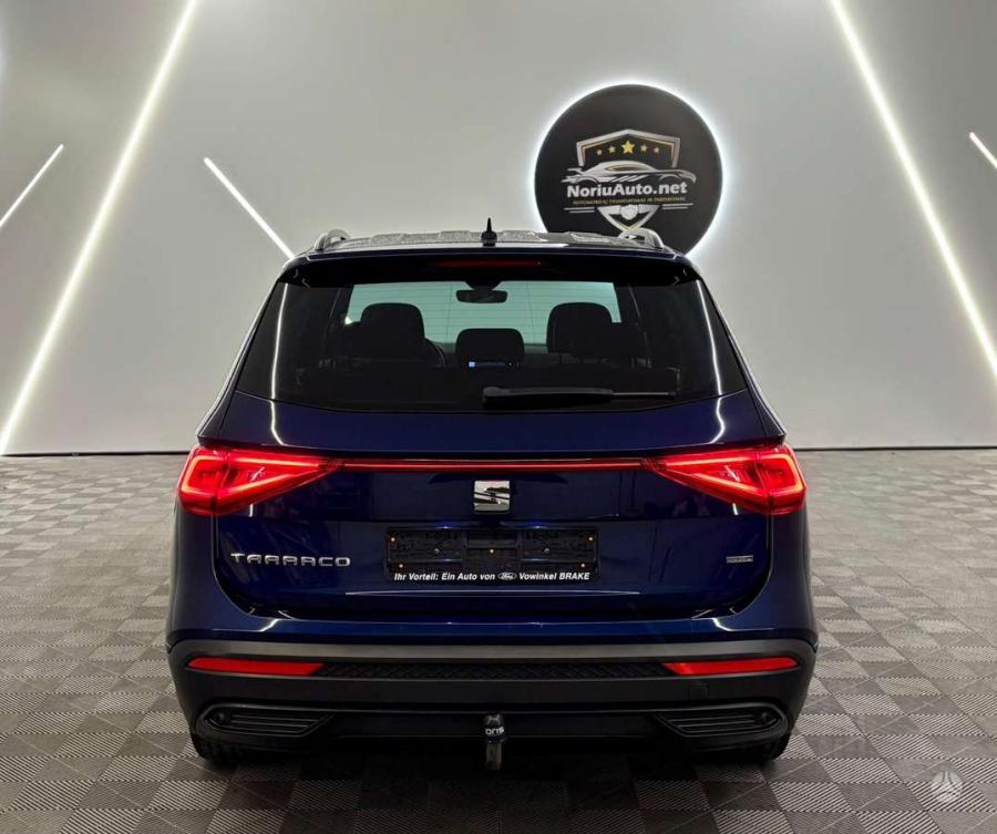 Blue SEAT Tarraco 2019 in Marijampole, with an engine capacity of 1.97 L and mileage of 245 thousand km for 15750 €, photo 32 on AUTOMOTO.COM.LV