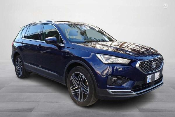 Blue SEAT Tarraco 2019 in Kaunas, with an engine capacity of 1.97 L and mileage of 138 thousand km for 18749 €, photo 1 on AUTOMOTO.COM.LV