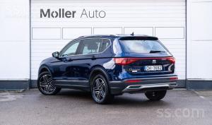 Blue SEAT Tarraco 2020 in Riga, with an engine capacity of 2.00 L and mileage of 102 thousand km for 20950 €, photo 4 on AUTOMOTO.COM.LV