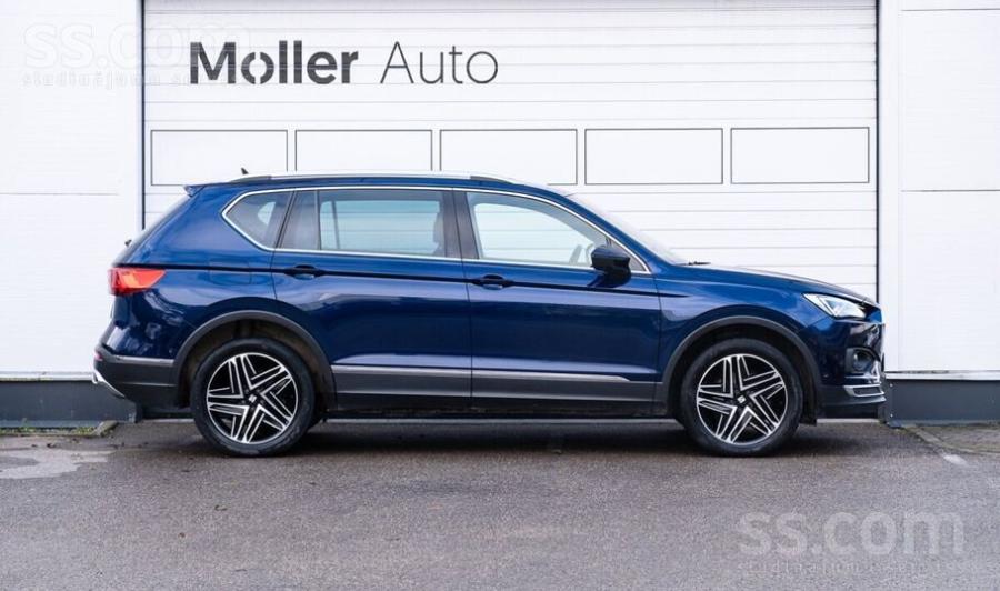 Blue SEAT Tarraco 2020 in Riga, with an engine capacity of 2.00 L and mileage of 102 thousand km for 20950 €, photo 6 on AUTOMOTO.COM.LV