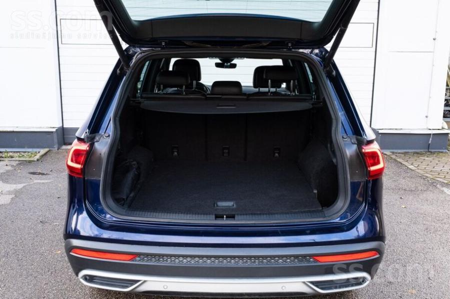 Blue SEAT Tarraco 2020 in Riga, with an engine capacity of 2.00 L and mileage of 102 thousand km for 20950 €, photo 22 on AUTOMOTO.COM.LV