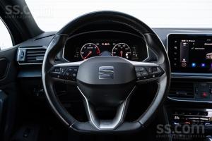 Blue SEAT Tarraco 2020 in Riga, with an engine capacity of 2.00 L and mileage of 102 thousand km for 20950 €, photo 25 on AUTOMOTO.COM.LV