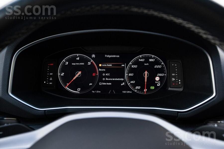 Blue SEAT Tarraco 2020 in Riga, with an engine capacity of 2.00 L and mileage of 102 thousand km for 20950 €, photo 26 on AUTOMOTO.COM.LV