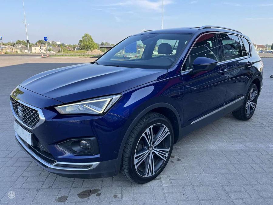 Blue SEAT Tarraco 2020 in Taurage, with an engine capacity of 1.97 L and mileage of 240 thousand km for 18300 €, photo 5 on AUTOMOTO.COM.LV