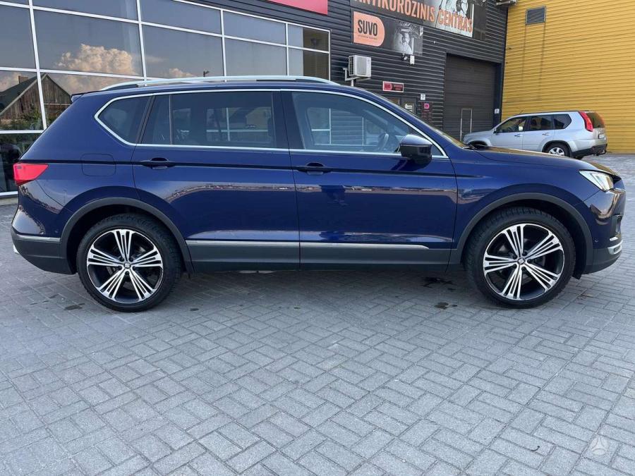 Blue SEAT Tarraco 2020 in Taurage, with an engine capacity of 1.97 L and mileage of 240 thousand km for 18300 €, photo 8 on AUTOMOTO.COM.LV