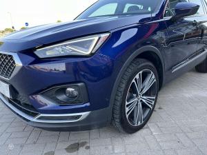 Blue SEAT Tarraco 2020 in Taurage, with an engine capacity of 1.97 L and mileage of 240 thousand km for 18300 €, photo 10 on AUTOMOTO.COM.LV