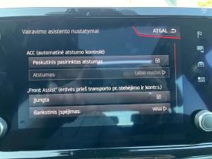 Blue SEAT Tarraco 2020 in Taurage, with an engine capacity of 1.97 L and mileage of 240 thousand km for 18300 €, photo 29 on AUTOMOTO.COM.LV