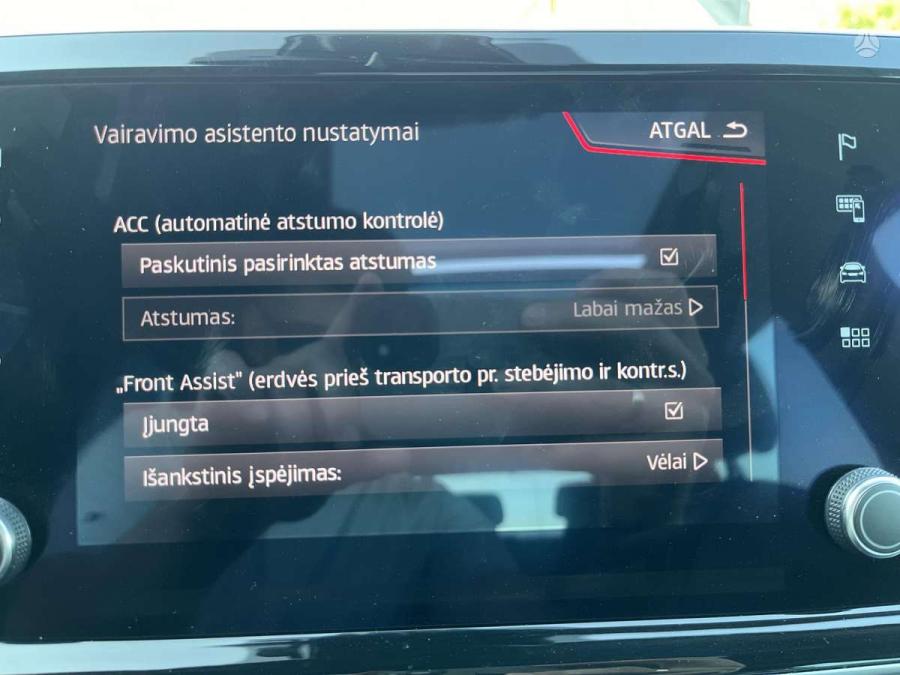 Blue SEAT Tarraco 2020 in Taurage, with an engine capacity of 1.97 L and mileage of 240 thousand km for 18300 €, photo 29 on AUTOMOTO.COM.LV