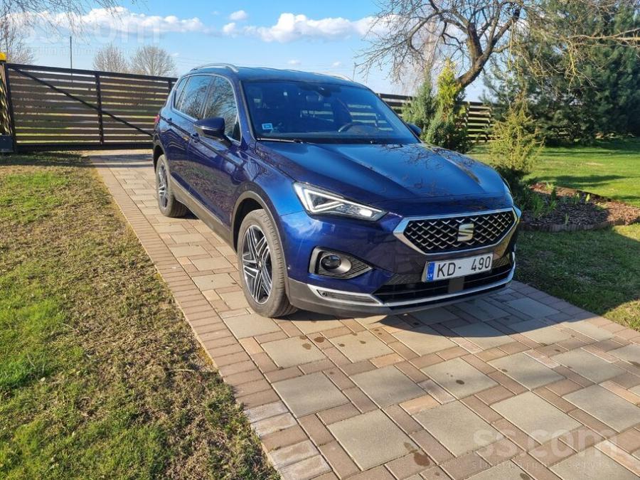 Zils SEAT Tarraco 2021 Rīga, ar dzinēja tilpumu 2.00 L un nobraukumu 94 tūkst. km par 23150 €, foto 2 vietnē AUTOMOTO.COM.LV