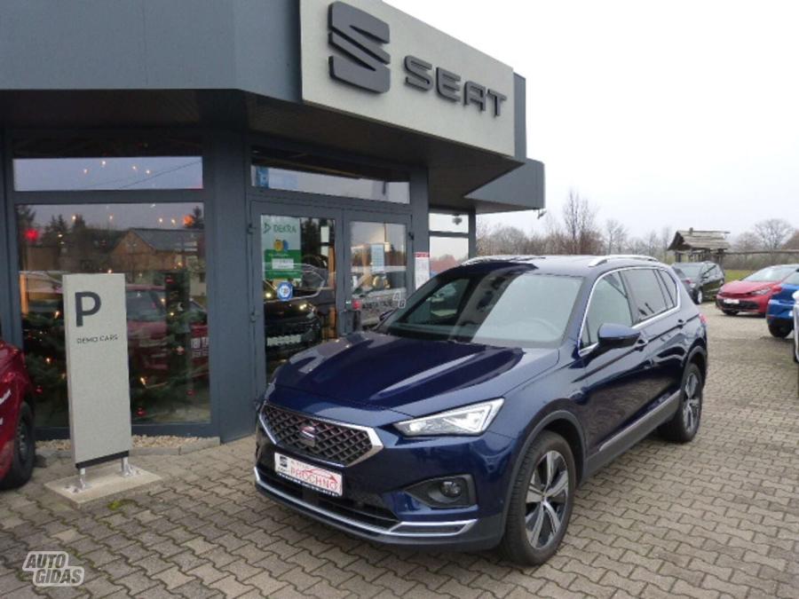 Zils SEAT Tarraco 2022 Kauņa, ar dzinēja tilpumu 1.50 L un nobraukumu 57 tūkst. km par 29762 €, foto 1 vietnē AUTOMOTO.COM.LV