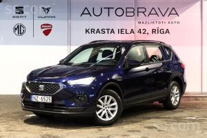 Синий Сеат Tarraco 2024 в Рига, объемом двигателя 1.50 л и пробегом 47 тыс. км за 26490 €, фото 1 на AUTOMOTO.COM.LV