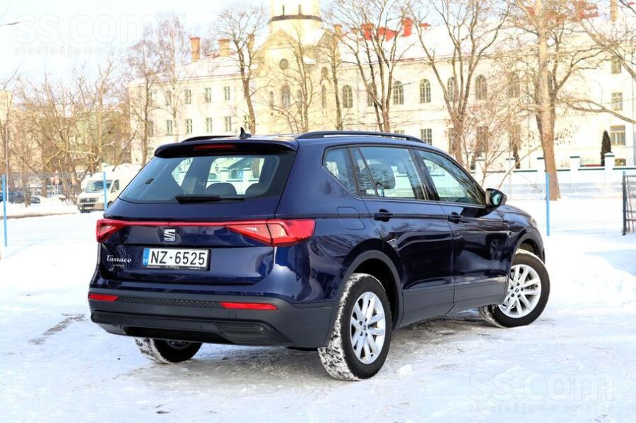 Синий Сеат Tarraco 2024 в Рига, объемом двигателя 1.50 л и пробегом 47 тыс. км за 26490 €, фото 31 на AUTOMOTO.COM.LV