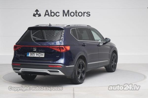 Blue SEAT Tarraco 2019 in Tallinn, with an engine capacity of 2.00 L and mileage of 76 thousand km for 24990 €, photo 4 on AUTOMOTO.COM.LV