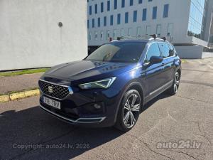 Blue SEAT Tarraco 2020 in Tallinn, with an engine capacity of 2.00 L and mileage of 288 thousand km for 17900 €, photo  on AUTOMOTO.COM.LV