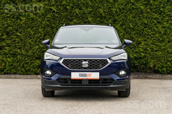 Zils SEAT Tarraco 2023 Rīga, ar dzinēja tilpumu 1.50 L un nobraukumu 70 tūkst. km par 23500 €, foto 2 vietnē AUTOMOTO.COM.LV