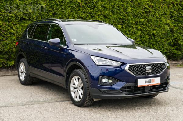 Zils SEAT Tarraco 2023 Rīga, ar dzinēja tilpumu 1.50 L un nobraukumu 70 tūkst. km par 23500 €, foto 3 vietnē AUTOMOTO.COM.LV