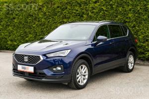 Синий Сеат Tarraco 2023 в Рига, объемом двигателя 1.50 л и пробегом 67 тыс. км за 22900 €, фото  на AUTOMOTO.COM.LV