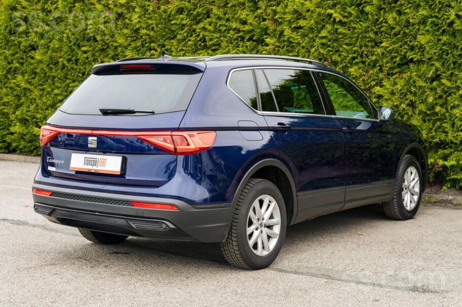 Zils SEAT Tarraco 2023 Rīga, ar dzinēja tilpumu 1.50 L un nobraukumu 67 tūkst. km par 22900 €, foto 9 vietnē AUTOMOTO.COM.LV