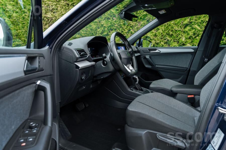 Zils SEAT Tarraco 2023 Rīga, ar dzinēja tilpumu 1.50 L un nobraukumu 67 tūkst. km par 22900 €, foto 11 vietnē AUTOMOTO.COM.LV
