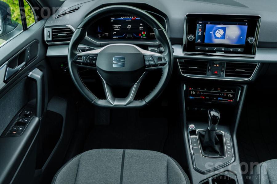 Zils SEAT Tarraco 2023 Rīga, ar dzinēja tilpumu 1.50 L un nobraukumu 67 tūkst. km par 22900 €, foto 17 vietnē AUTOMOTO.COM.LV