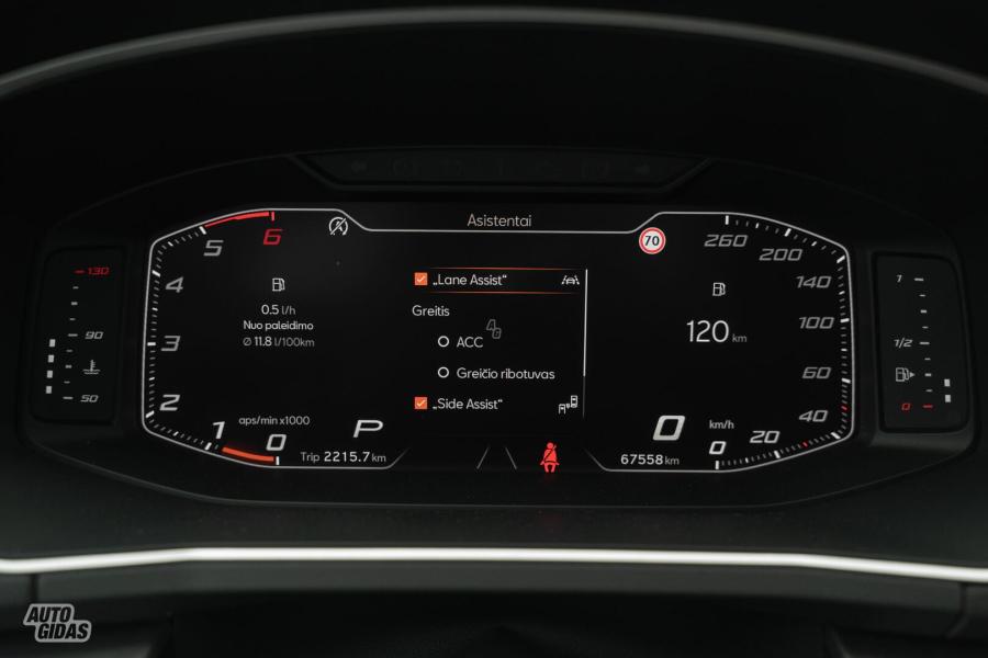 SEAT Tarraco 2022 Viļņa, ar dzinēja tilpumu 2.00 L un nobraukumu 68 tūkst. km par 26950 €, foto 31 vietnē AUTOMOTO.COM.LV
