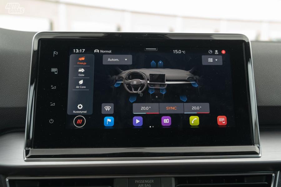 SEAT Tarraco 2022 Viļņa, ar dzinēja tilpumu 2.00 L un nobraukumu 68 tūkst. km par 26950 €, foto 36 vietnē AUTOMOTO.COM.LV