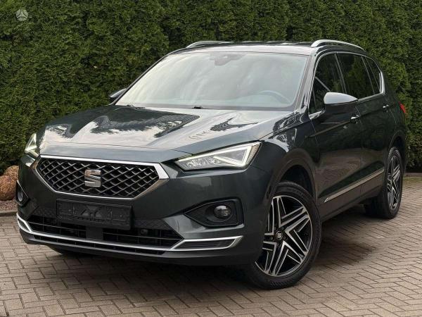 SEAT Tarraco 2019 in Jonava on AUTOMOTO.COM.LV Green SEAT Tarraco 2019 in Jonava, with an engine capacity of 1.97 L and mileage of 193 thousand km for 16900 €, photo 3 on AUTOMOTO.COM.LV