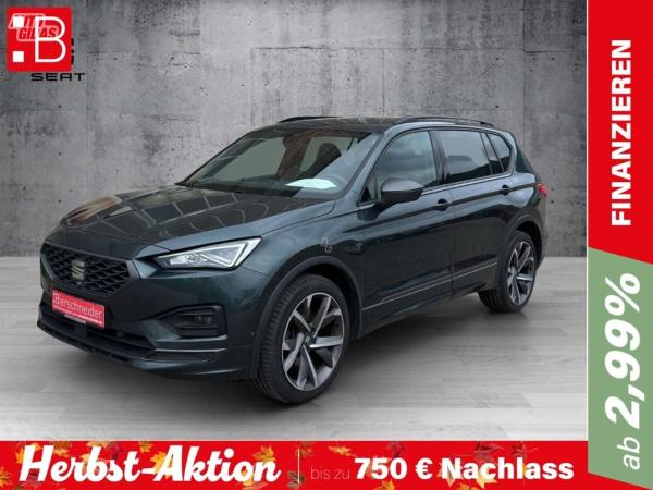 Green SEAT Tarraco 2020 in Kaunas, with an engine capacity of 2.00 L and mileage of 97 thousand km for 31619 €, photo 1 on AUTOMOTO.COM.LV